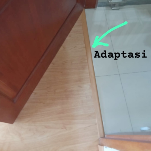Asesoris Lantai Vinyl dan Lantai SPC | LantaiTACO.id